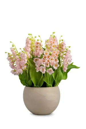 COCOBELLA Cora Realtouch Muguet Arrangement - Blush