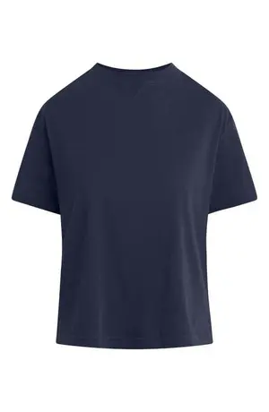 FAVORITE DAUGHTER Organic Cotton T-shirt - Navy