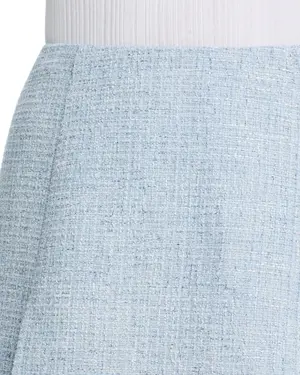 Aqua Tweed Mini Skort