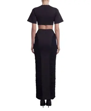 HEIRESS BEVERLY HILLS Sculpt Cropped Tee