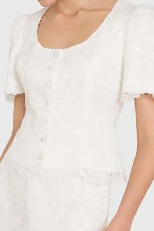 Amanda Uprichard Anahita Lace Mini Dress