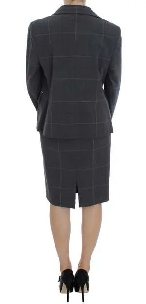 BENCIVENGA Stretch Blazer And Sheath Dress Suit Set