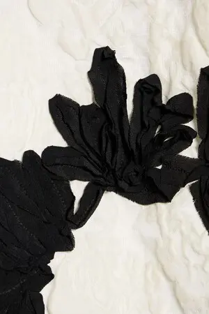 Erdem Appliquéd Cloqué-jacquard Jacket