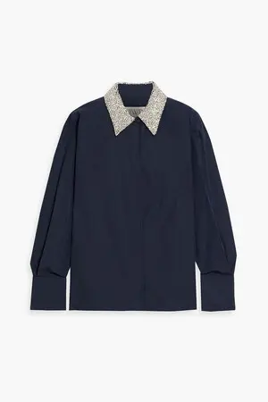 Women's Crystal Collar Shirts