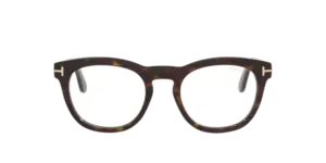 TOM FORD Shiny Eyeglasses - Tortoise