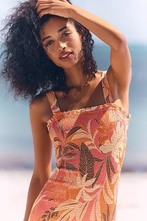 Sanctuary Smocked Mini Dress