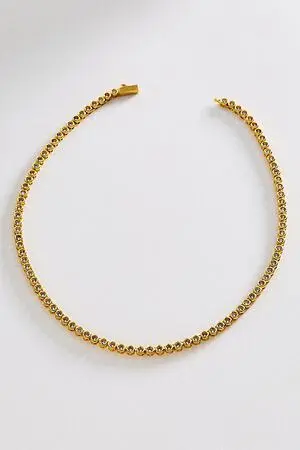 BRACHA Mali Tennis Necklace Clear