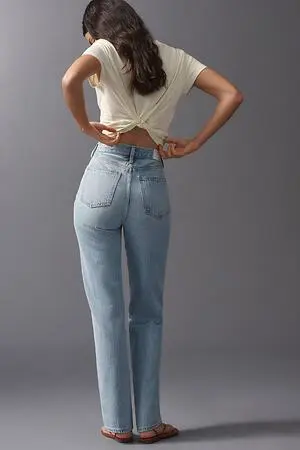 PISTOLA Cassie High Rise Straight Leg Jeans