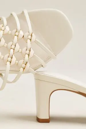 CECILIA NEW YORK Pearl Strappy Heeled Sandals