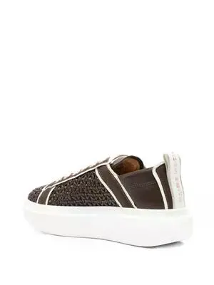 ALEXANDER SMITH Wembley Leather Sneakers