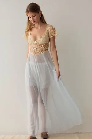 For Love & Lemons Cleo Maxi Slip