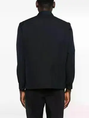 GREYED Voyager Buttoned Overshirt - Blue