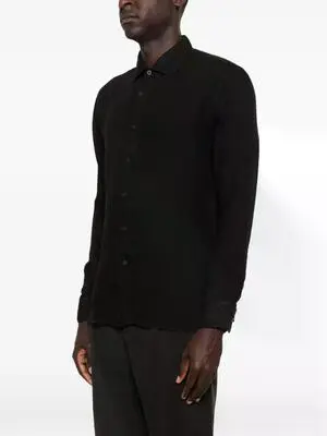 120% Lino Long-sleeve Button-up Shirt