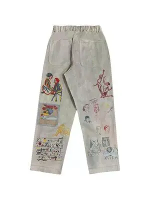 SAMUEL ZELIG Northfield Trousers - Grey