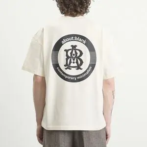 ABOUT:BLANK Disc T-shirt - Oat