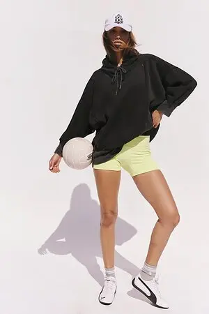 Free People Oversized Hoodie - Black