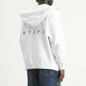 WTAPS Throwdy Zip Hoody - Light Gray