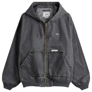 WTAPS D00m Denim Jacket With Hood - Black