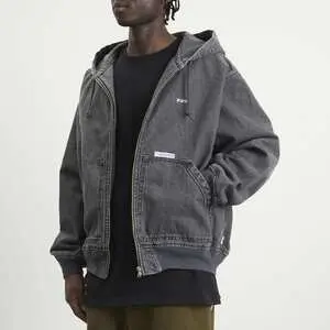 WTAPS D00m Denim Jacket With Hood - Black