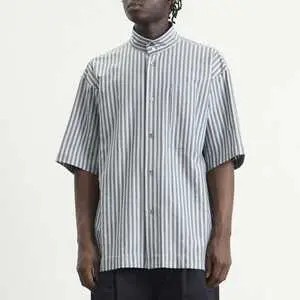 Issey Miyake Stripe Short Sleeve Shirt
