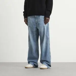 MAISON MARGIELA Wide Leg Jeans - Blue Washed
