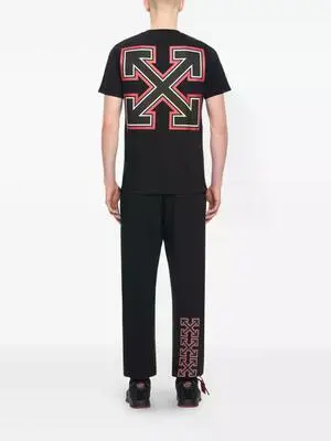 Off-White X Ac Milan Arrow-print T-shirt