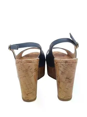 STUART WEITZMAN Riveria Slingback Wedge Sandals
