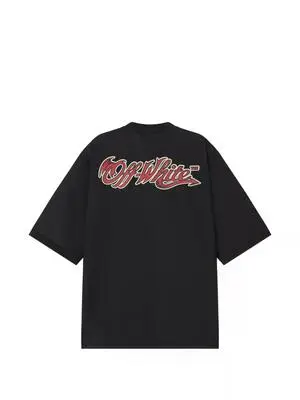 Off-White X Ac Milan Logo-print T-shirt