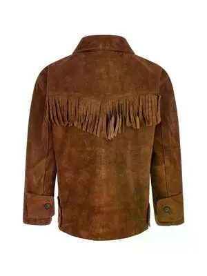 FOUND Fringed Embroidered Jacket