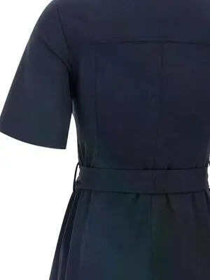 KAOS Belted Shirt Dress - Blue