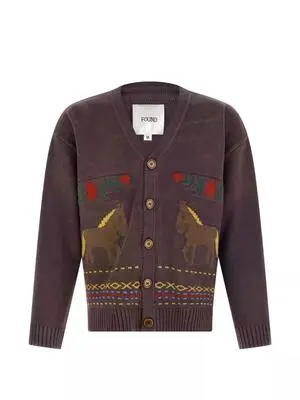 Found Frill Cardigans For Men