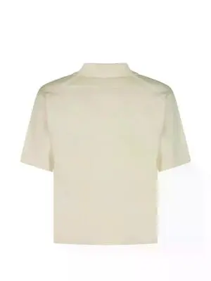 Auralee Short-sleeve Polo-collar T-shirt