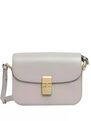 A.p.c. Grace Shoulder Bag - Grey