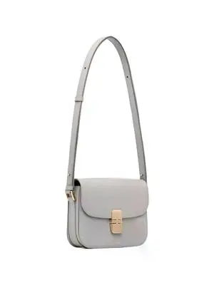 A.p.c. Grace Shoulder Bag - Grey