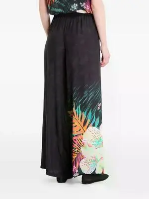 Desigual Tropical Fluid Palazzo Pants