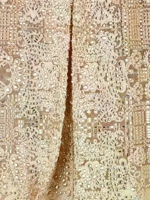 Ermanno Scervino Crystal-embellished Lace Midi Dress