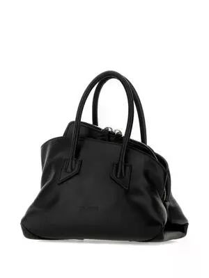 Attico La Passeggiata Mini Leather Tote Bag