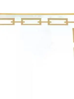 GINORI 1735 Geometric-pattern Square Tray