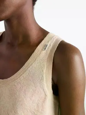 Prada Cashmere Tank Top - Neutrals
