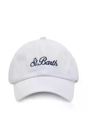 MC2 SAINT BARTH Embroidered Baseball Cap - White