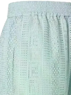 Fendi Ff Burnout Trousers