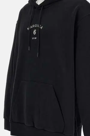 MAISON MARGIELA Cotton Hoodie - Nero