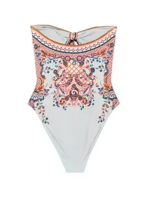 Zimmermann Aster Swimsuit - Blue