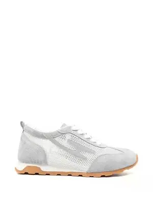 SERGIO MORETTI FIRENZE Mesh Panelled Sneakers
