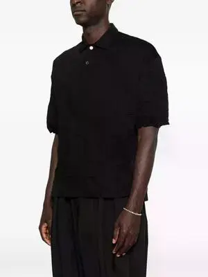 Comme Des Garçons Buttoned Polo Shirt
