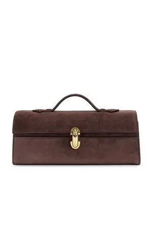 Savette Slim Symmetry Pochette Bag - Coffee