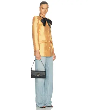 Valentino Garavani Devain Clutch - Nero