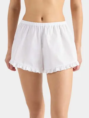 Hunza G Frill Mini Short
