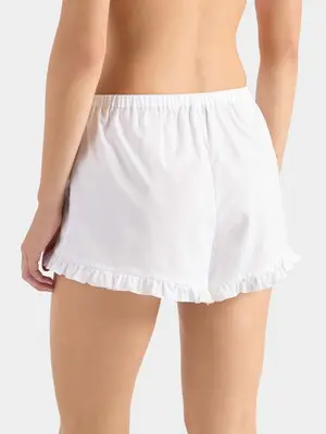 Hunza G Frill Mini Short
