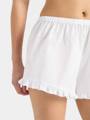 Hunza G Frill Mini Short